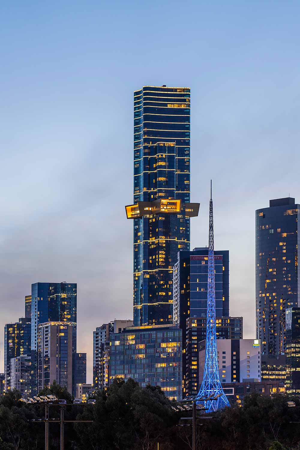 Australia 108 - The highest residences in the Southern Hemisphere.