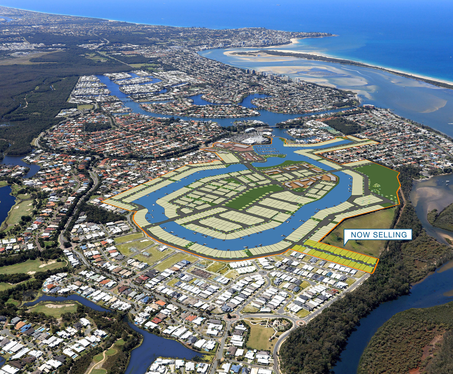 Pelican Waters - Waterside - Final Home Sites Now Selling